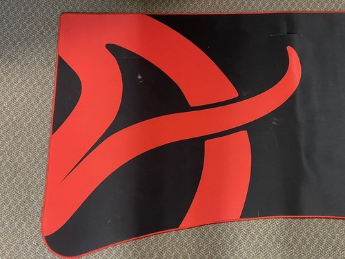 AROZZI Arena Gaming Desk MAT Black /RED HEAVY DUTY | eBay