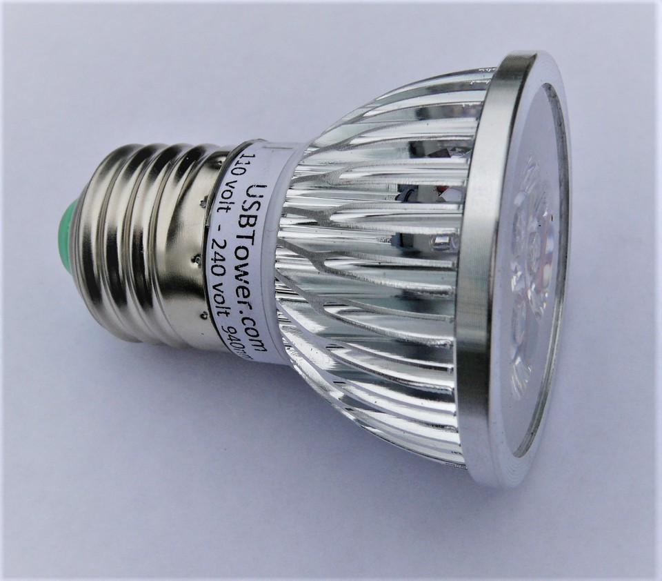 LED Night vision Infrared Illuminator Lamp 940nm IR Bulb E27 Invisible ...