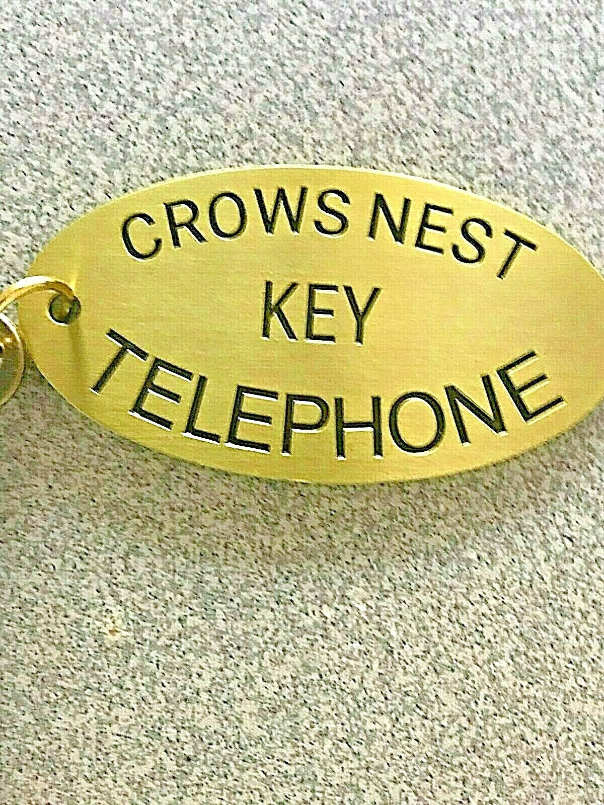 THE INFAMOUS MISSING TITANIC, CROWS NEST TELEPHONE KEY, SOLID, MUSEUM ...
