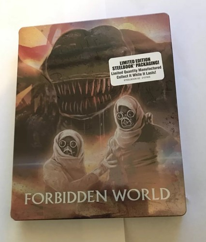 Forbidden World Blu-ray Steelbook Scream Factory Exclusive Limited ...