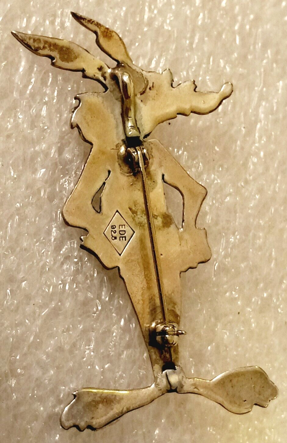 Southwest Looney Tunes Wile E Coyote Pin .925 Marked … - Gem