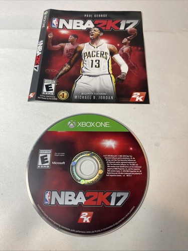 NBA 2K17 (Microsoft Xbox One, 2016) Disc Artwork TESTED | eBay