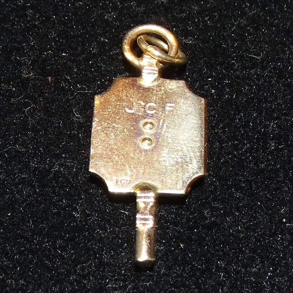 Vintage 10k solid gold sorority key pendant phi alpha theta 4.5 gram | eBay