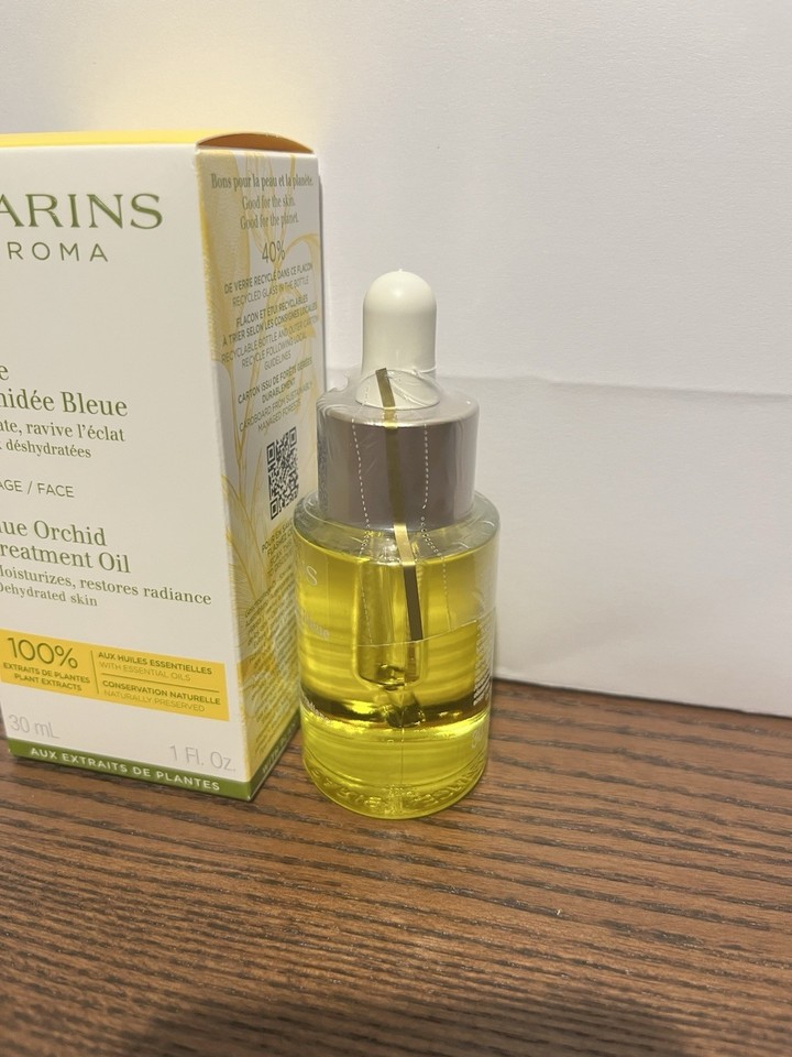 Brand New Clarins Blue Orchid Face Treatment Oil (30ml) | eBay UK