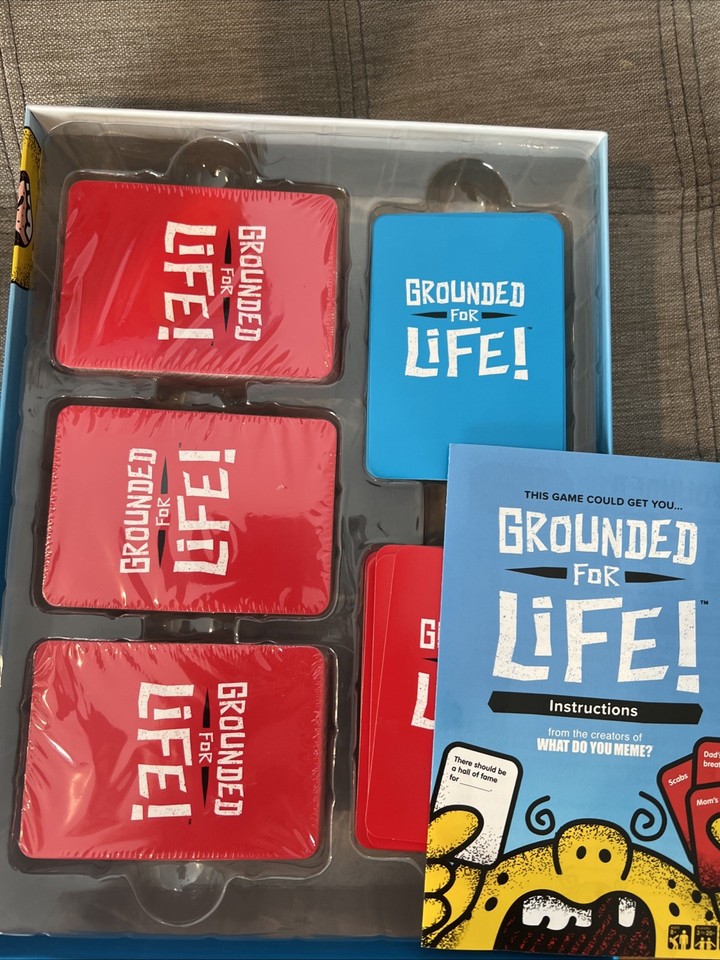 Grounded For Life Family Card Game What Do You Meme Complete Only Used ...
