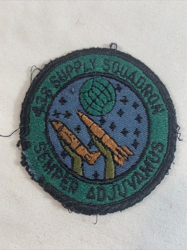 USAF 438th Supply Squadron Subdued Patch McGuire AFB | eBay