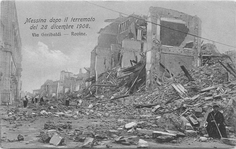 Earthquake Italy Messina