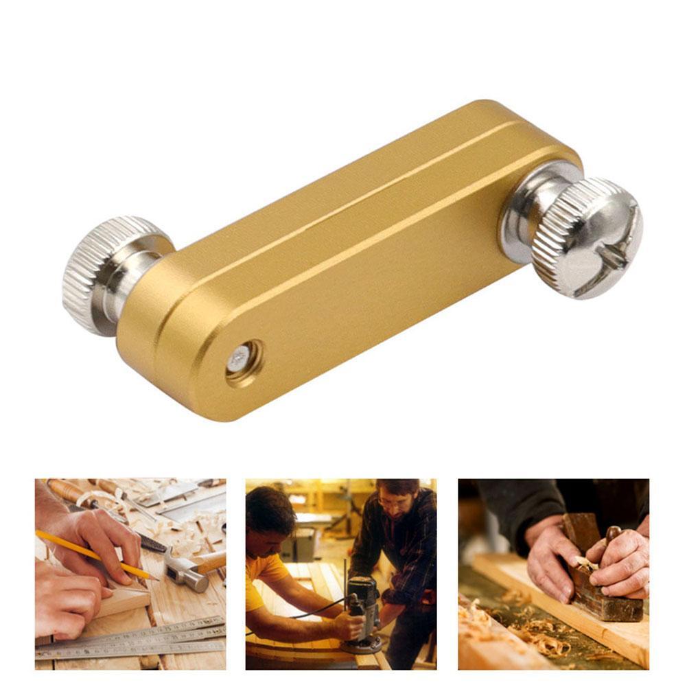 Steel Ruler Positioning Block Angle Scriber Woodworking Line Marking ...