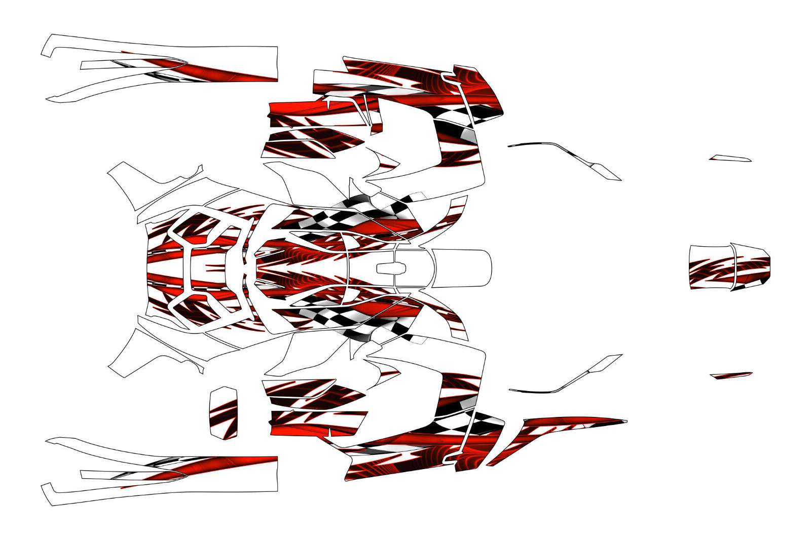 Graphics kit Sticker Decal Wrap for Can-Am 2019-2022 Ryker Aresenal | eBay