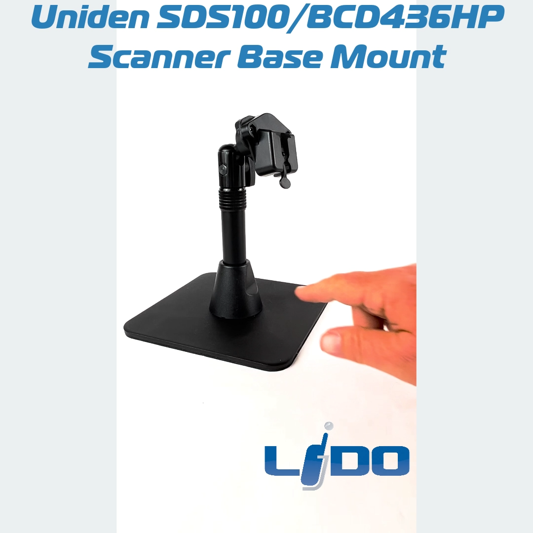 Desk Stand For Uniden SDS100 / BCD436HP Radio Scanner With Locking Face ...