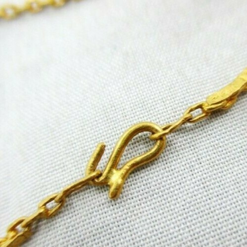 24k Gold Link 20.25" Chain 7.4g | eBay