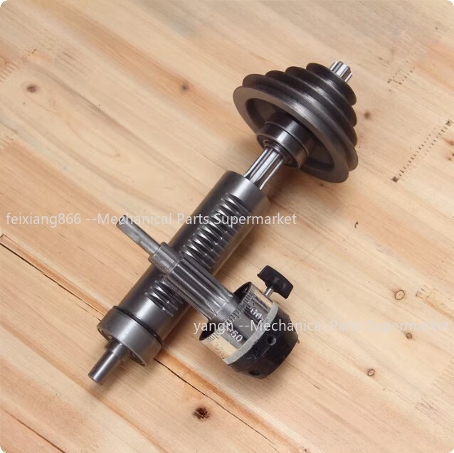16MM Bench Drill Press Main Shaft Drive Shaft Spline Sleeve Gear Shaft ...