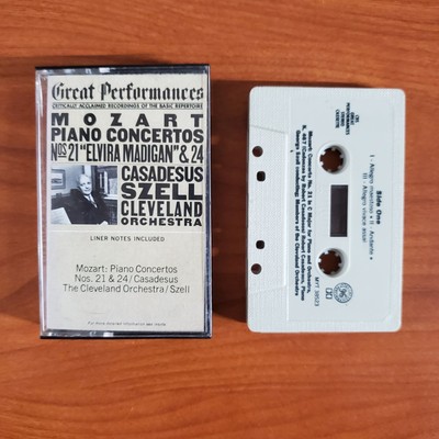 CBS Great Performances #69 Mozart Piano Concertos Cleveland Orchestra ...