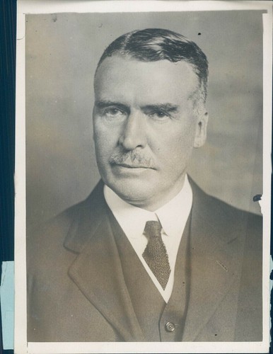 1929 Press Sir Thomas Holland President British Association Science 5x7 ...