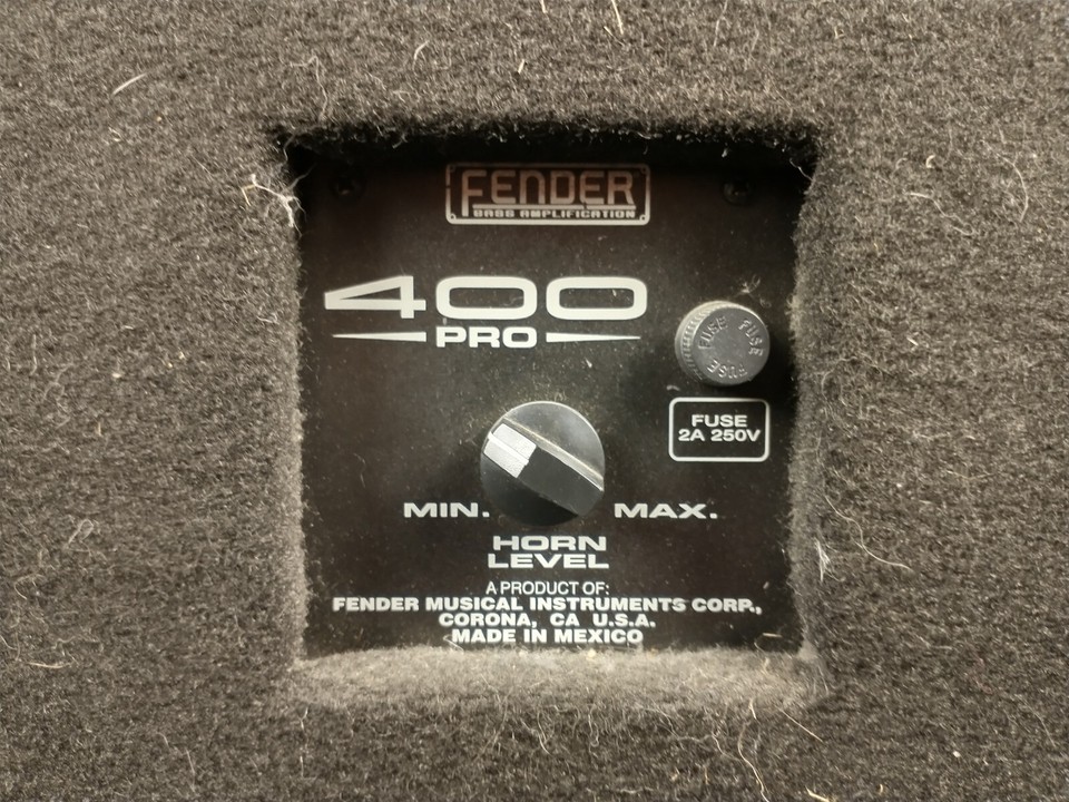 Fender 400 Pro Bass Combo Amp | eBay