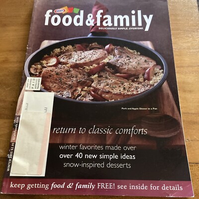 Kraft Food & Family Magazine - Return to Classic Comforts Cover ...