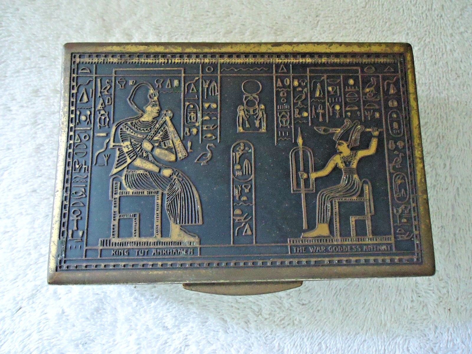 Vintage King Tut Ankhamen / The War Goddess Anthat Themed Key Wind Up ...