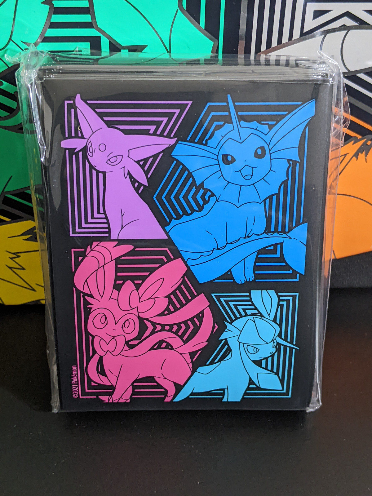 Pokemon Card 65 Sleeves Official Sealed Packs | eBay