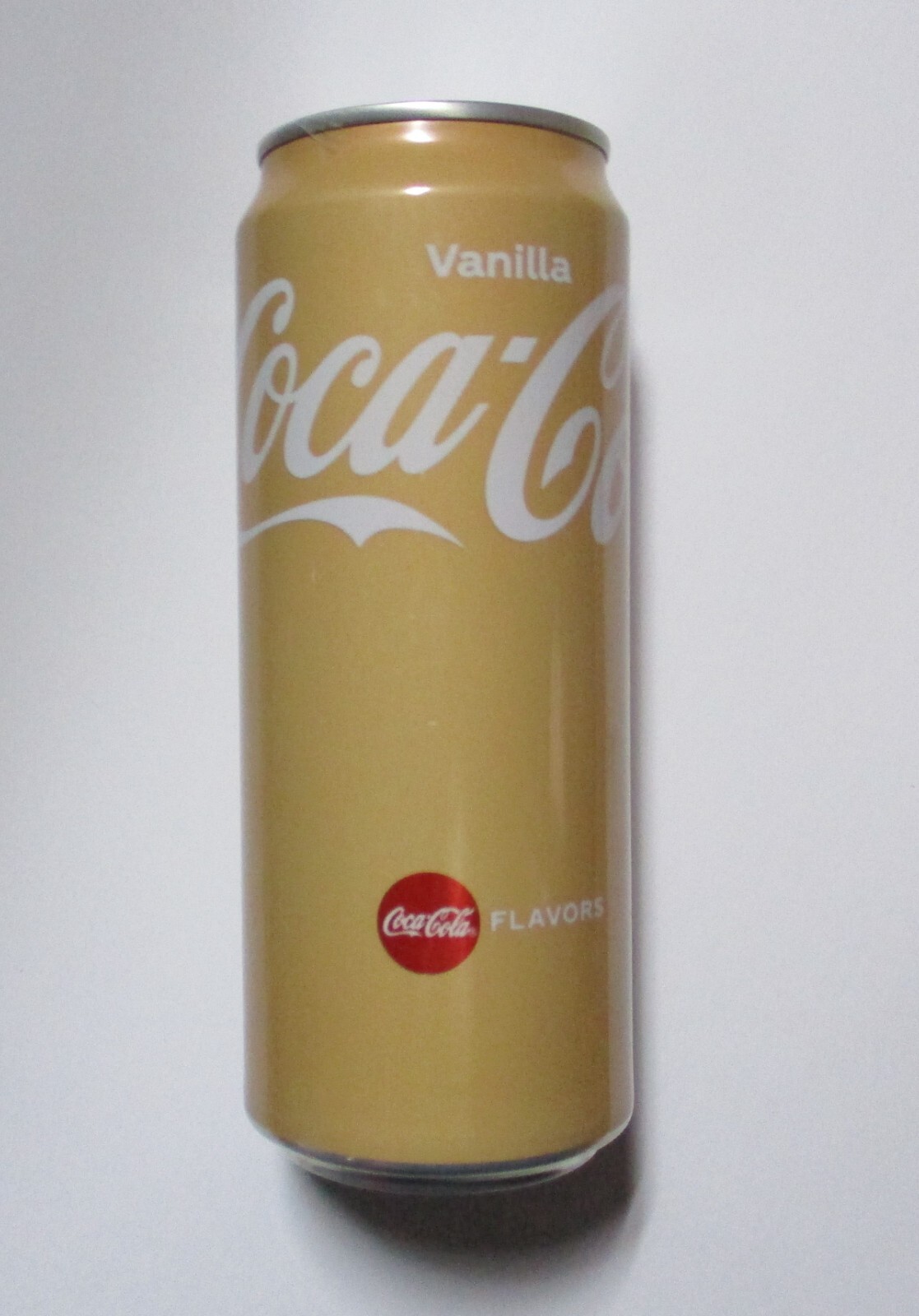 Empty COCA-COLA Flavours VANILLA can SINGAPORE Tall 320ml Coke Cream ...