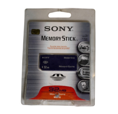 Sony Memory Stick 32 MB Memory Card Multi Use Magic Gate Genuine MSH-32 ...