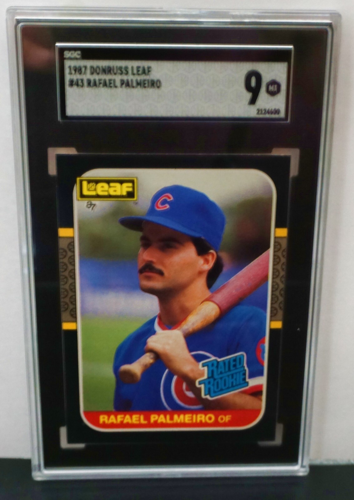 1987 Leaf Canadian - Rated Rookies #43 Rafael Palmeiro (RC) for sale ...