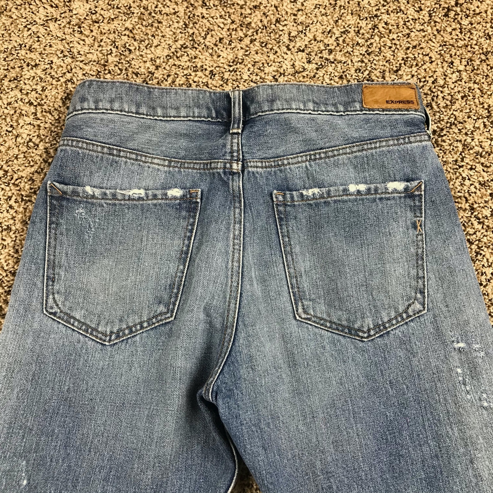 EXPRESS JEANS Vintage Skinny Medium Wash Blue Denim J… - Gem