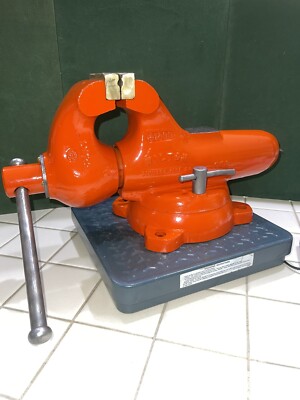 WILTON BULLET SWIVEL BASE 4-1/2” BRASS JAWS 101033 BENCH VISE ...