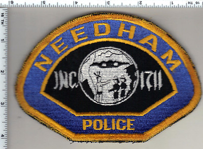 Needham Police (Massachusetts) Shoulder Patch - new from 1988 | eBay