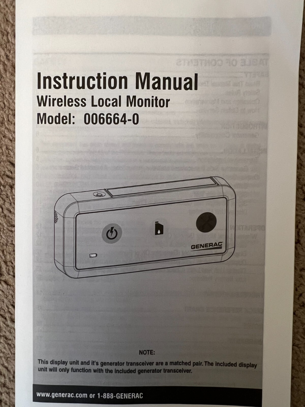 Generac wireless generator monitor *FREE SHIPPING* | eBay