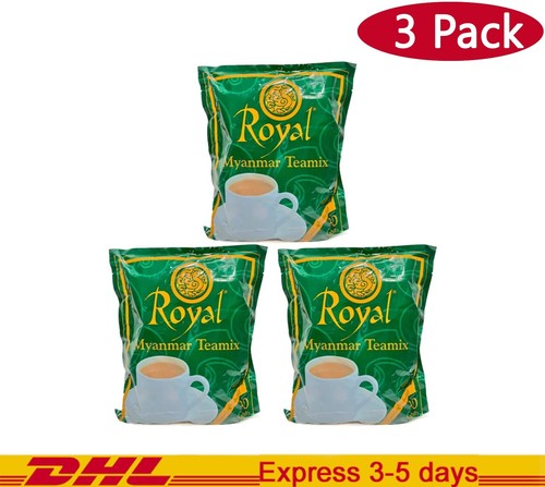3X Burmese Myanmar Teamix Royal Halal Tea Milk 3 In 1 30 sachets | eBay