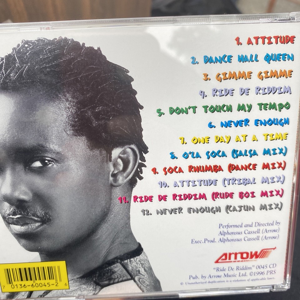 Arrow: Ride De Riddim. CD 1M | eBay