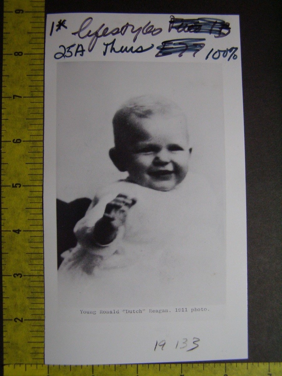 Baby Ronald Reagan