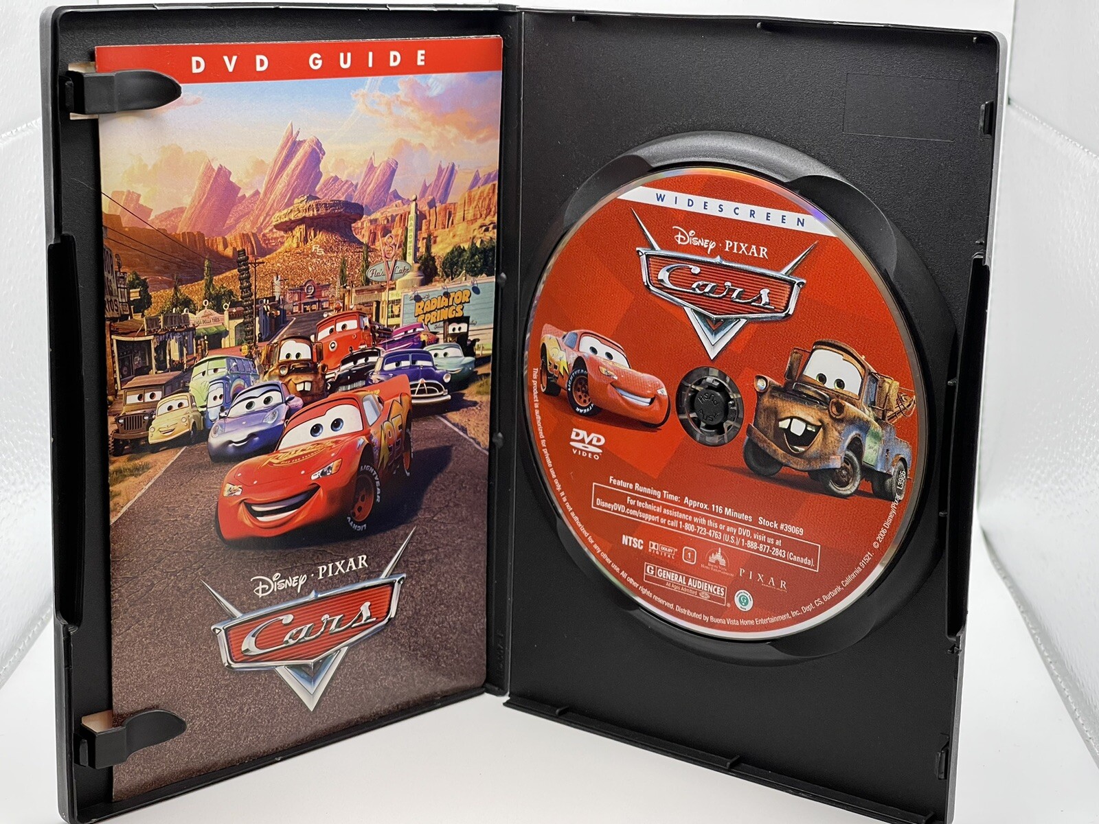 Cars (DVD, 2006, Widescreen) Disney 786936708103 | eBay