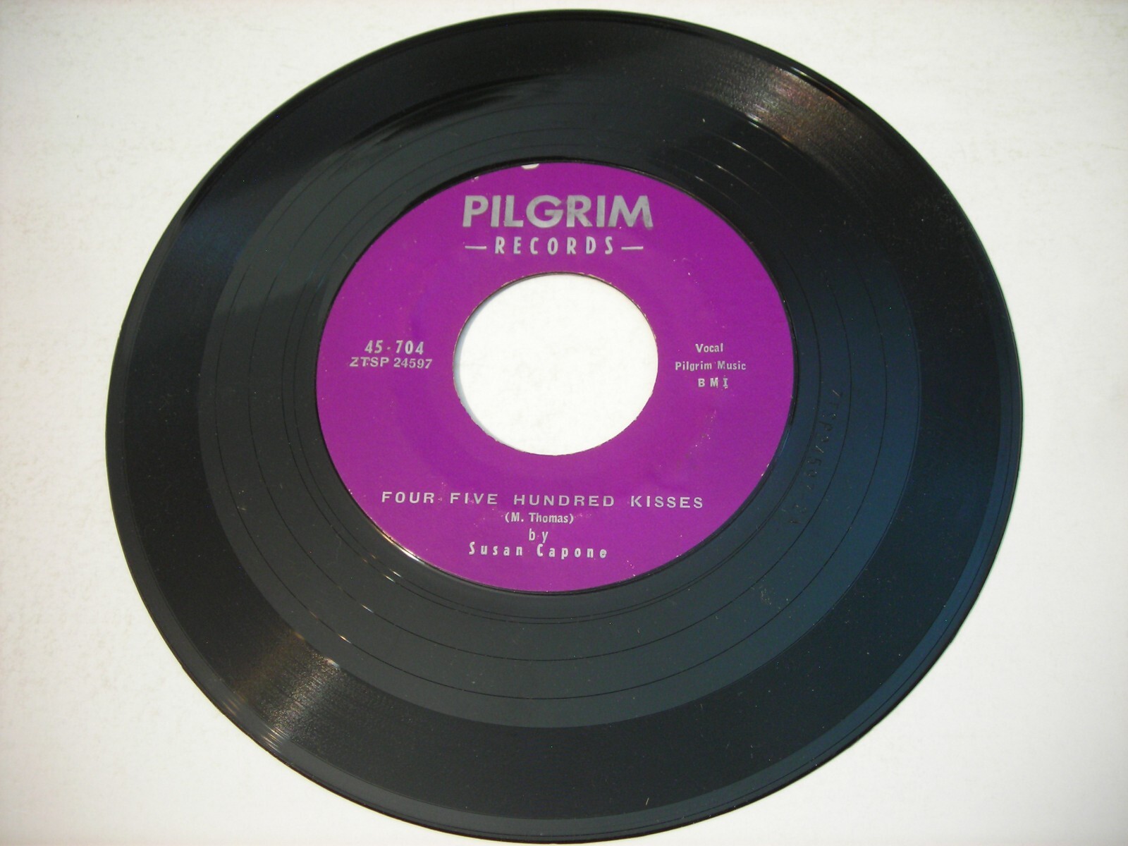 Susan Capone Four Five Hundred Kisses / I'll be Dancin' 1956 45rpm VG++ ...