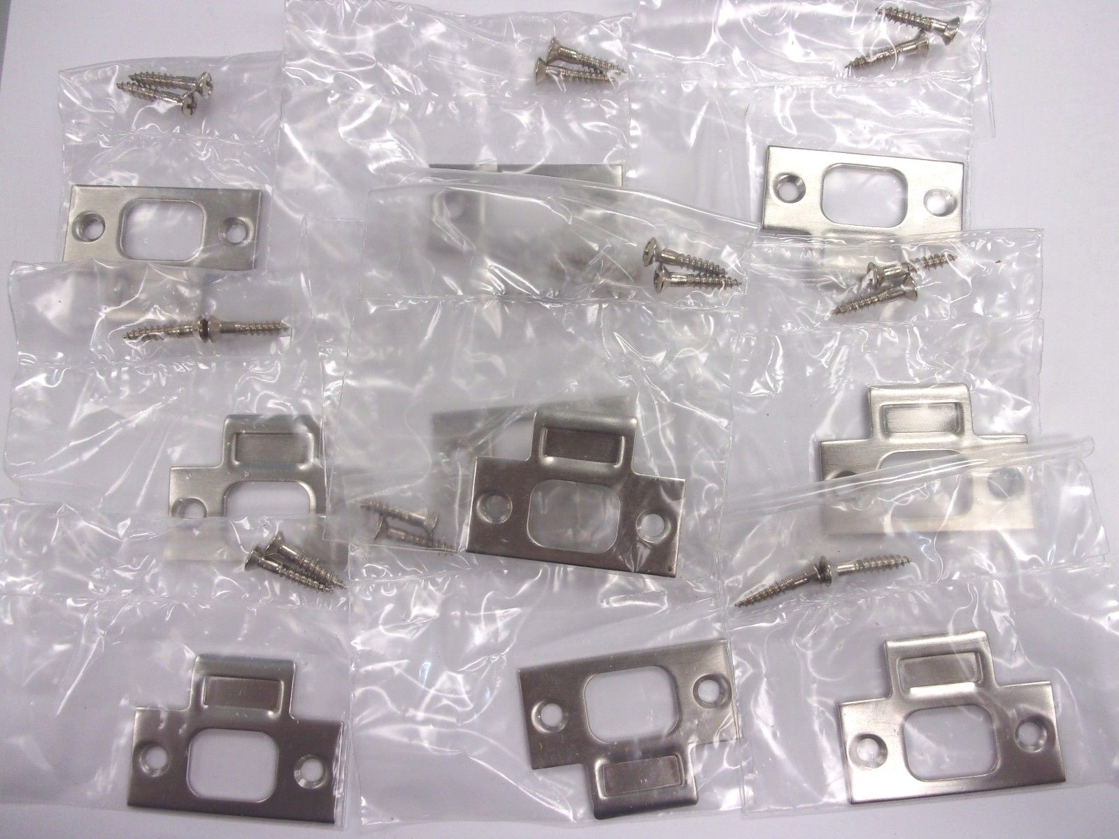 Ives Strike and Screw Package Lot of 10 Satin Nickel 09-319-619 219O | eBay