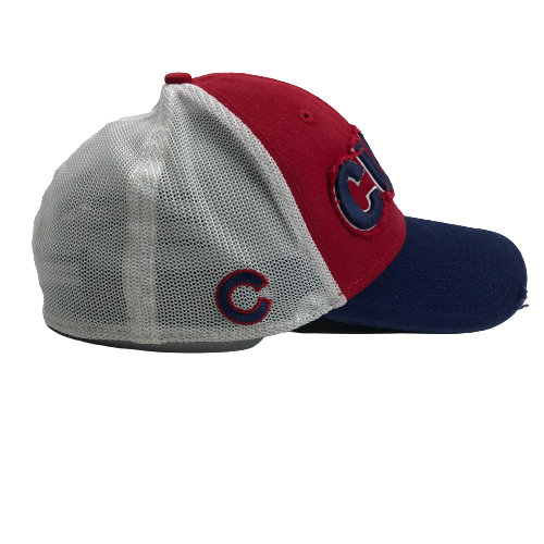 Chicago Cubs New Era 39Thirty Fitted Hat Embroidered Distressed Small ...