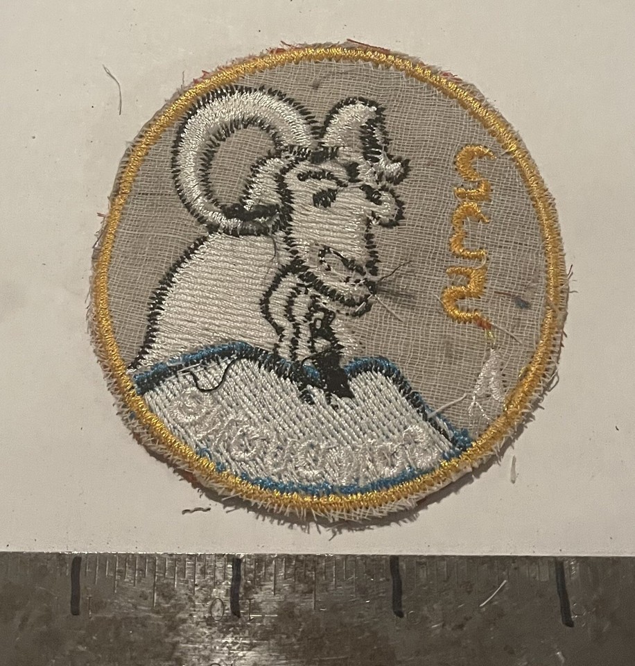 MOUNTAIN GOATS - Patch - VNAF 235th Attack - Khe Sanh 1968 - Vietnam ...