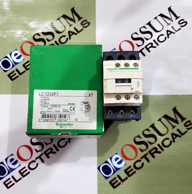 SCHNEIDER LC1D32 F7 POWER CONTACTOR 32AMP VOLTAGE 110VAC FREE FAST ...