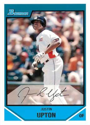 JUSTIN UPTON 2007 Bowman Draft ROOKIE RC #BDPP110 | eBay