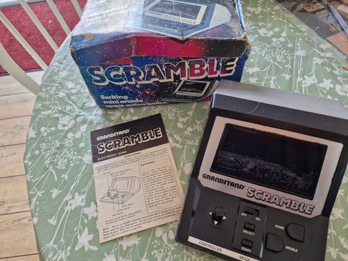 Vintage Grandstand Scramble - Boxed - Mini Arcade Game - 1982 | eBay UK