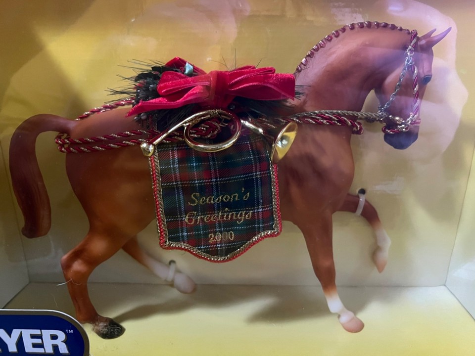 Breyer HOLIDAY HUNT 2000 Christmas Horse 4th in Series # 700400 New in ...