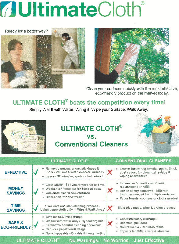 ULTIMATE BAD BOY CLOTH 3 Pack STREAK FREE ECO-friendly Car RV ...