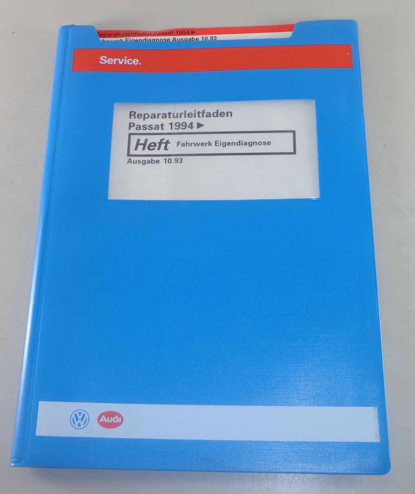 Manuale Di Officina VW Passat B4 Diagnosi Del Sospensioni Stand 10/1993 ...