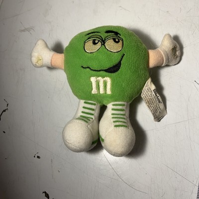 M&m 1998 M&M's Emerald Green mm Plush Soft Toy Tag 5" Gordo Green | eBay