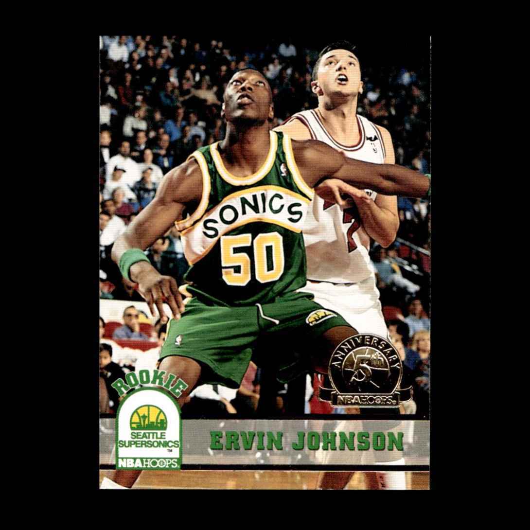 Ervin Johnson 1994-95 Hoops Seattle SuperSonics #409 R328Q 87 | eBay