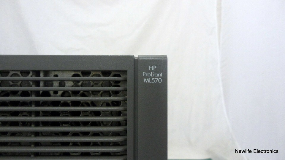 HP 403690-001 ProLiant ML570 G4 Server (2 x 2.8GHz CPU/No RAM/No Drives ...