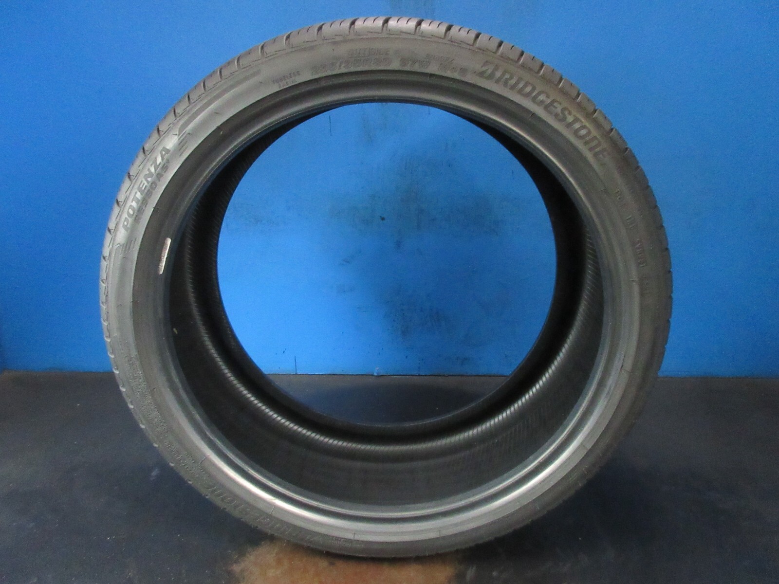 "255/35R20 Bridgestone Potenza RE980 AS 97W 9/32 High Tread 1287F ...