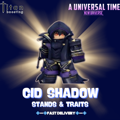CID SHADOW AUT Roblox 🌟 Unob Rare Skins & Stands 🌟A Universal Time | eBay