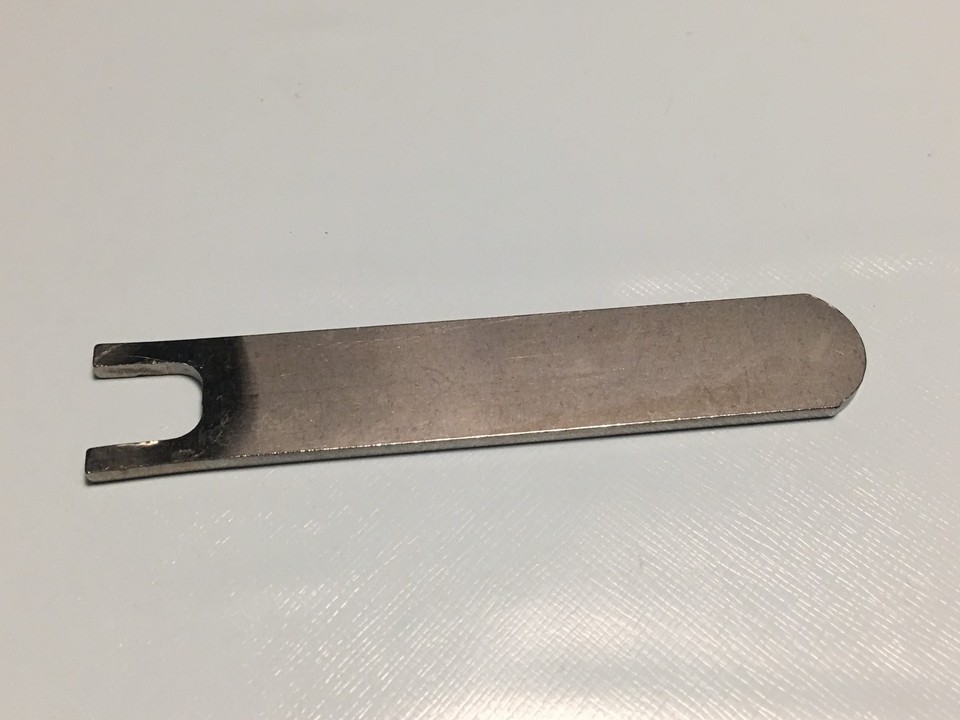 Zimmer 5059-07 Blade Lock Wrench, Flat, Stainlees Steel, 1/8in Thick ...