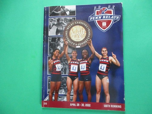Official Event Program From 2022 Penn Relays Track & Field Carnival ...